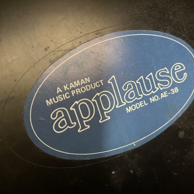 Applause AE-38 Acoustic/Electric Guitar | Reverb