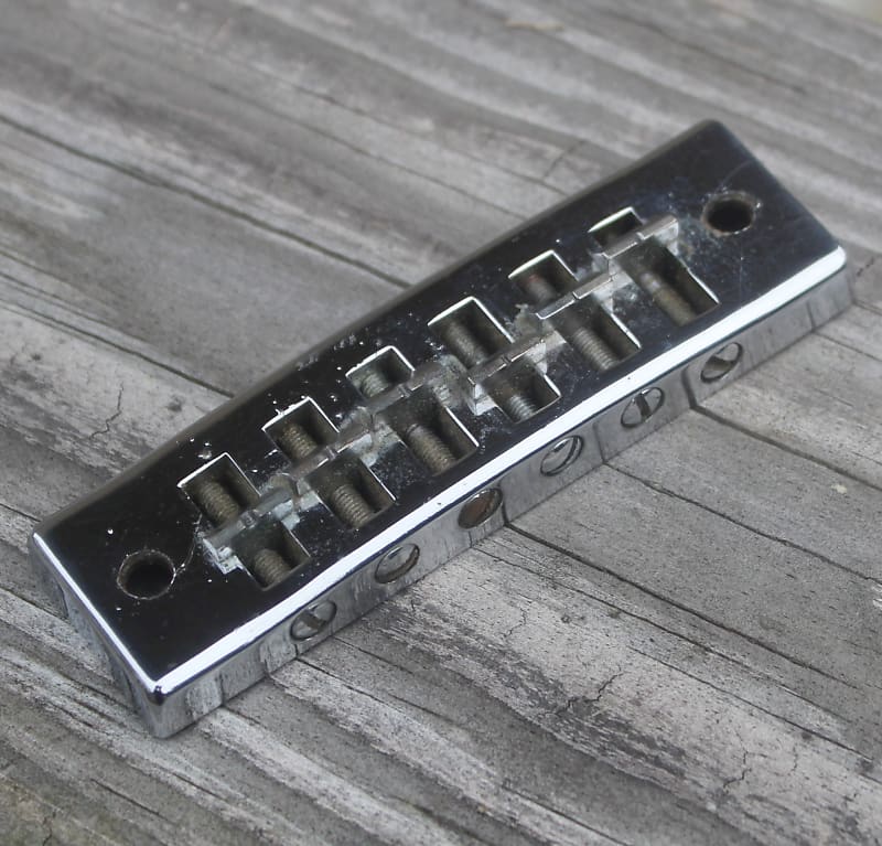 Vintage 1971 Gibson Chrome Harmonica Bridge SG Les Paul ES | Reverb