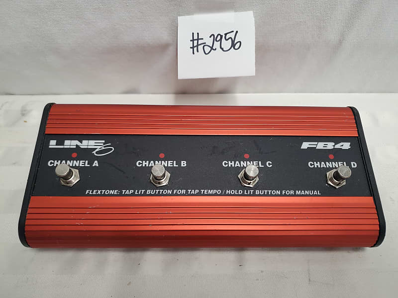 Line 6 FB4 4 Button Foot Controller #2956 Good Used Working | Reverb