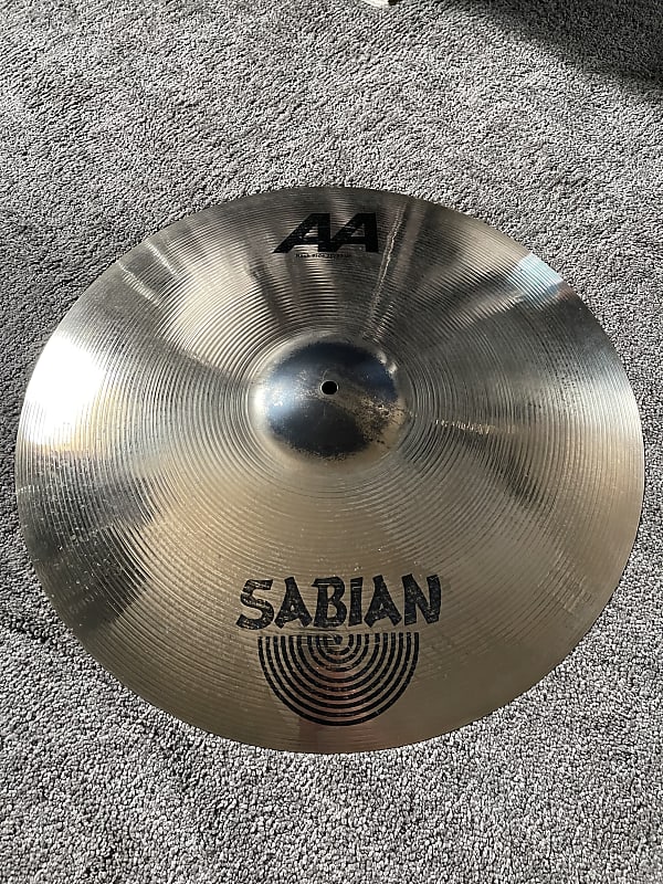 Sabian AAX 21" Bash Ride Cymbal Sabian 2000s - Brilliant | Reverb