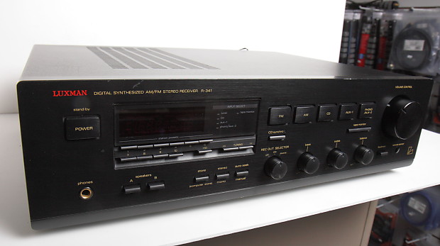 Luxman R-341 Digital Synthesized AM/FM Stereo Receiver #637 - | Reverb