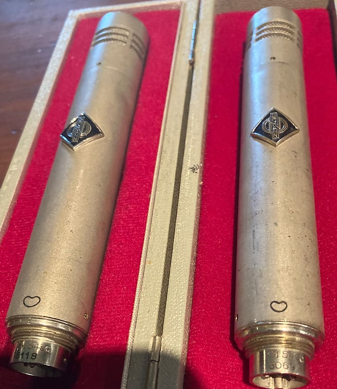 Neumann Tube KM54 pair 1950's | Reverb