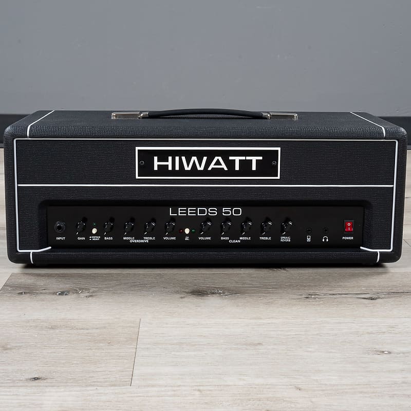 Hiwatt Leeds 50R 50-Watt 2-Channel Guitar Amp Head with True | Reverb