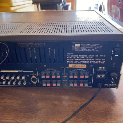 Vintage Sansui QRX-7001 4-Channel Receiver 1976 - Silver & | Reverb