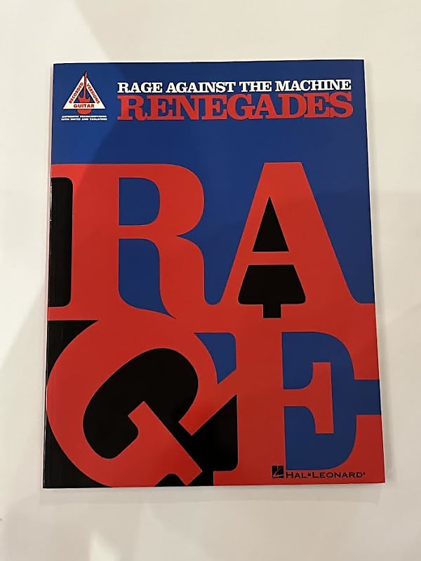 Rage Against The Machine Renegades Guitar Tab Book | Reverb