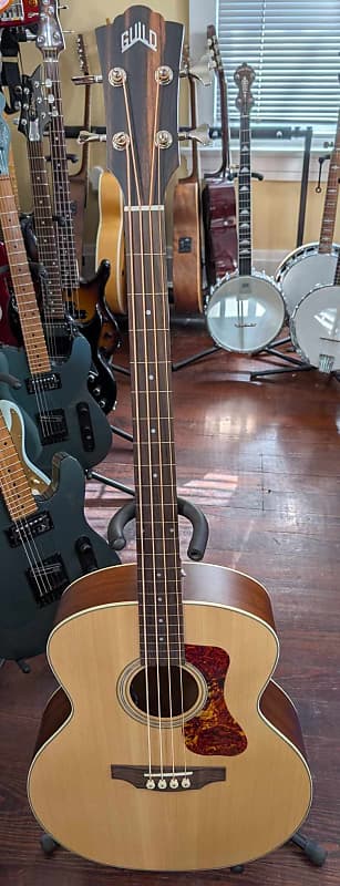Guild B-240EF Fretless Acoustic-Electric Bass Guitar - | Reverb