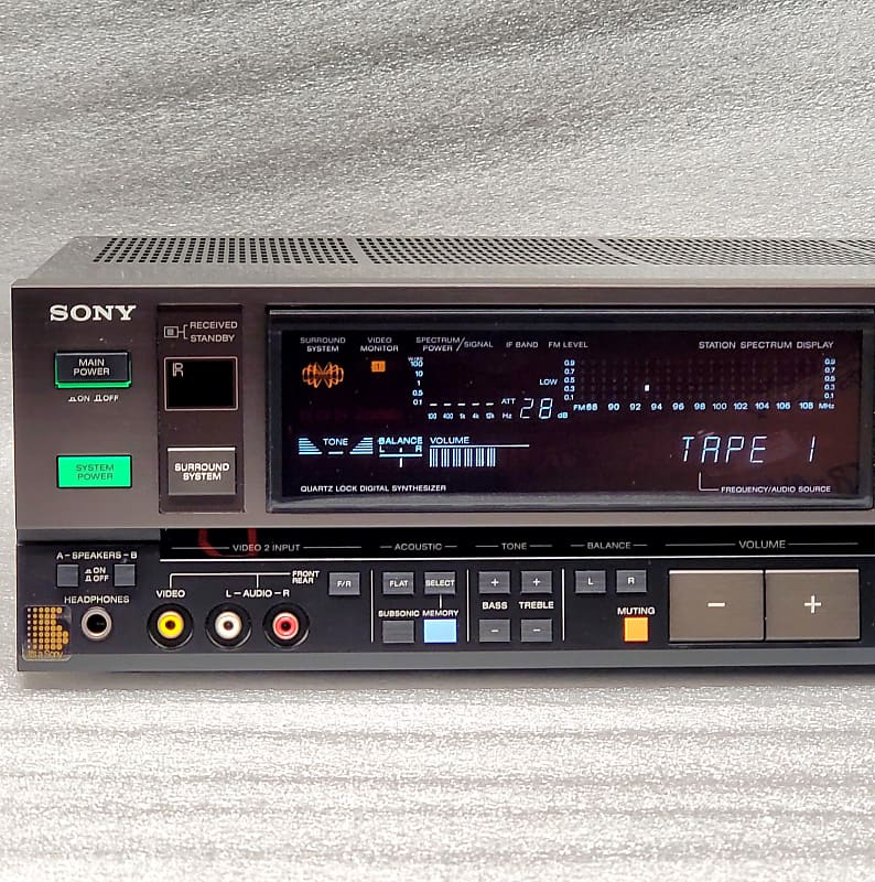 Vintage Sony STR-AV880 A/V Stereo Receiver NOS mint condition | Reverb