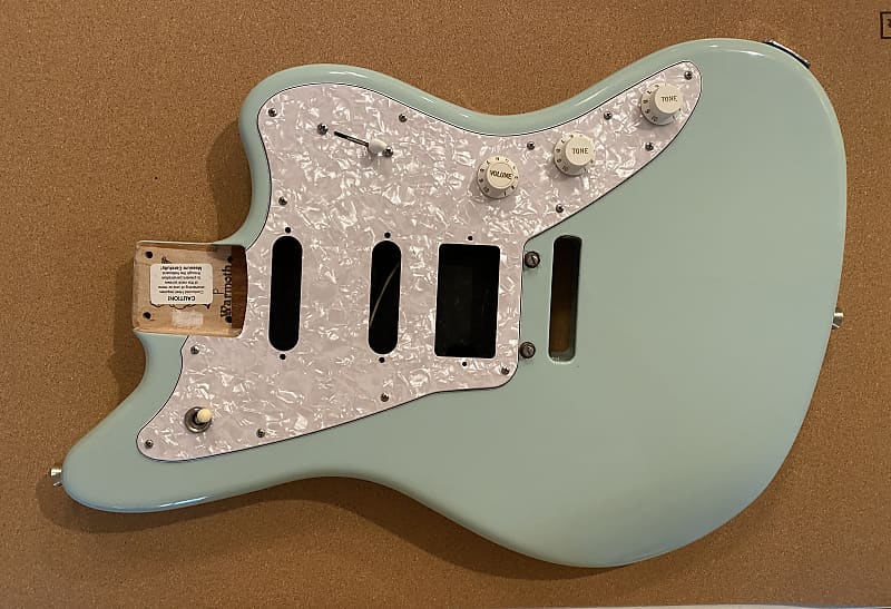 Warmoth Jazzmaster Body 2020 - Sonic Blue | Reverb