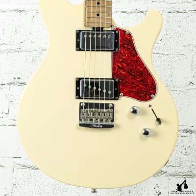 Sterling Music Man James Valentine JV60 Trans Buttermilk | Reverb