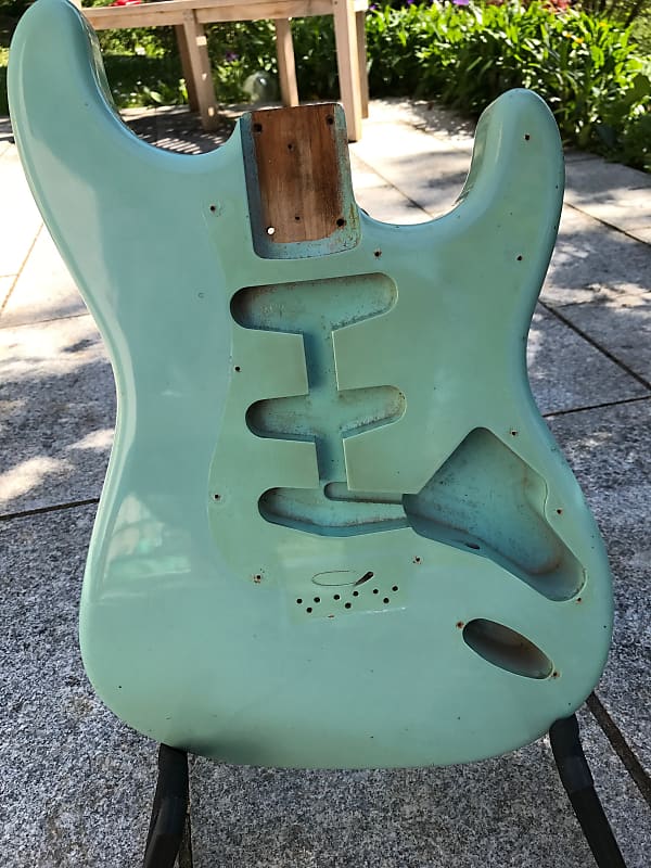 Rebel Relic Stratocaster Relic Body 2016 Nitro/Sonic | Reverb UK