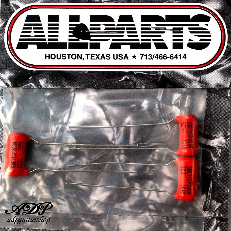 3 Sprague Orange Drop Capacitors 22nF .022uF 200v set 3x All | Reverb