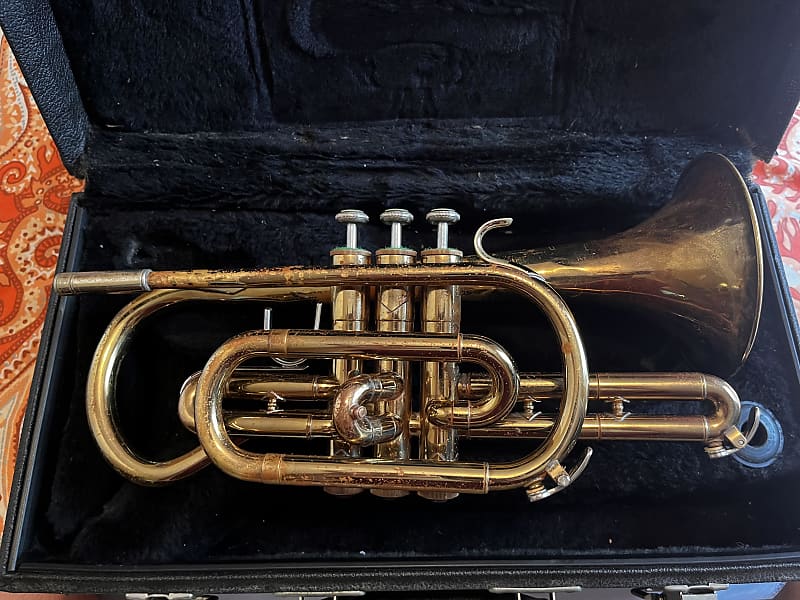 Bundy Shepherd's Crook Cornet | Reverb