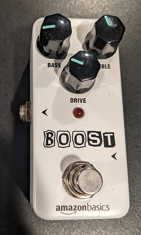 Amazon Basics BOOST Mini-Pedal - Transparent OD / Clean Boost | Reverb