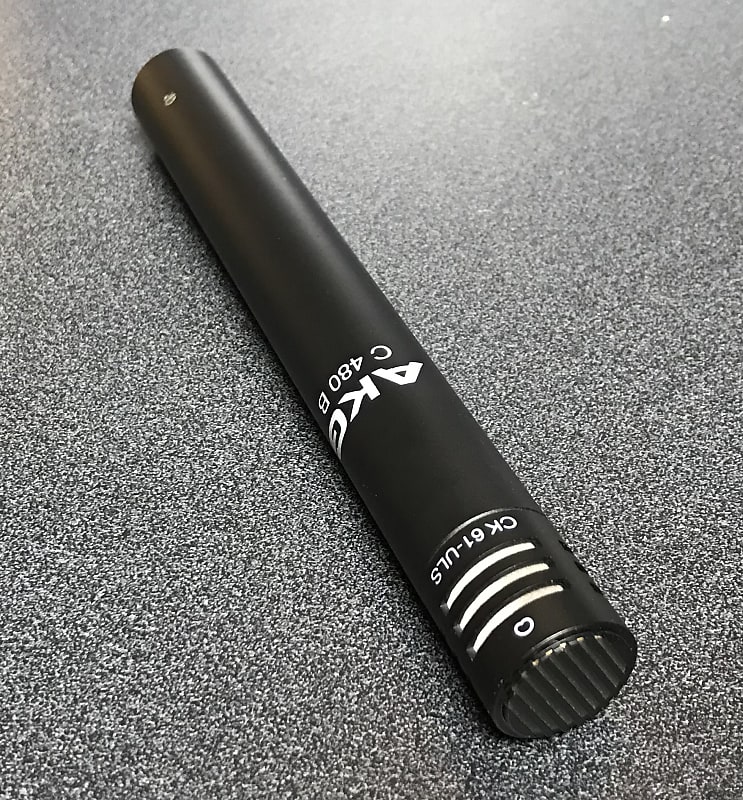 AKG C 480 B with CK61 Small Diaphragm Cardioid Capsule | Reverb