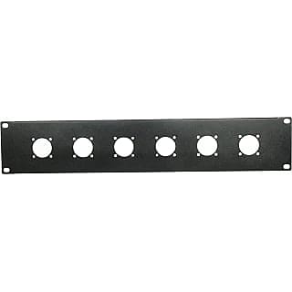 Grundorf 75-334 2RU Flanged Rack Panel, Pre-Punched for 6 NL8 | Reverb