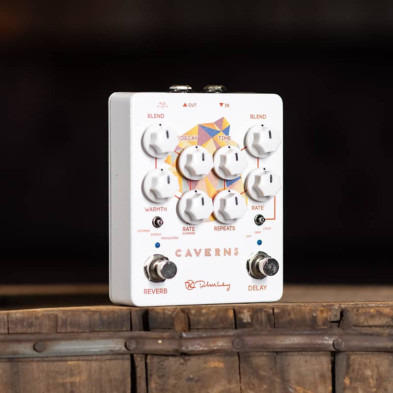 Keeley Caverns Reverb / Delay V2 2017 - Present - White | Reverb