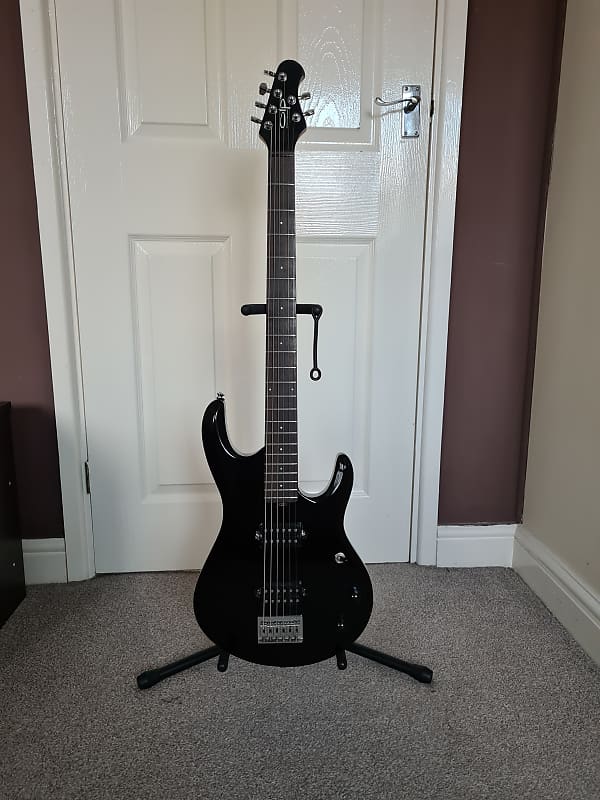 OLP Music Man MM5 Baritone Guitar Black | Reverb UK