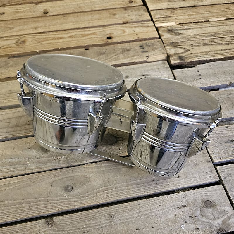 Bongo Set 6" And 8" Dolfin, Steel USED! RKDLL221024 | Reverb