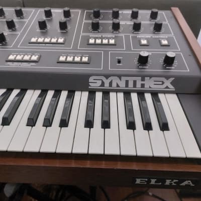 Elka Synthex 1980s - Black | Reverb