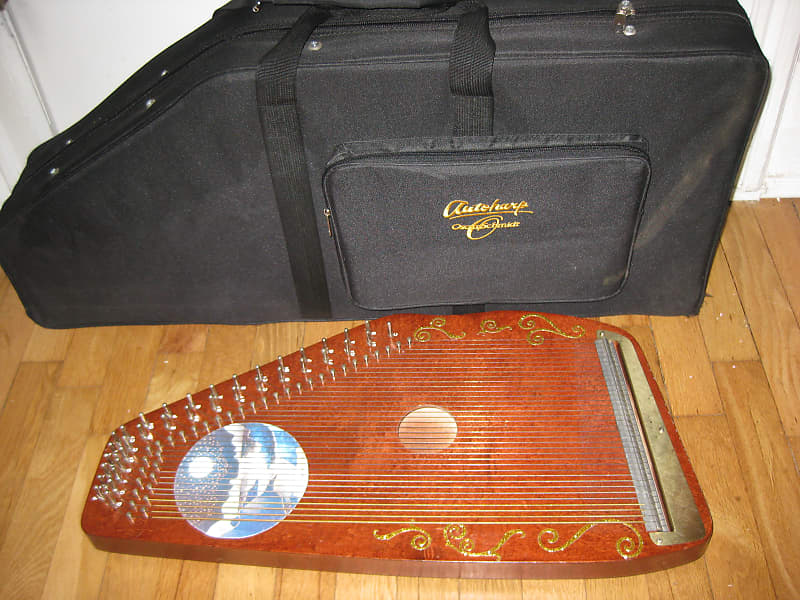 Therapy Harp Swarmandal Flowing Waters Tuning 432Hz with Case | Reverb