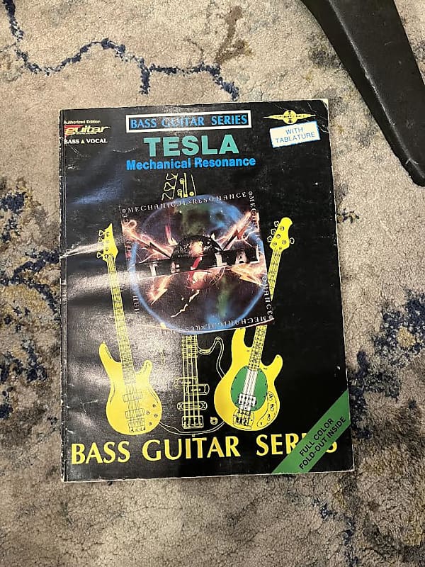 Bass Guitar Series Tesla Mechanical Resonance with Tablature | Reverb