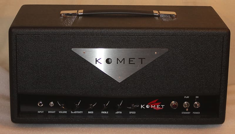 Komet Jet Pulse custom black chassis 25/50 watts w/ tube | Reverb