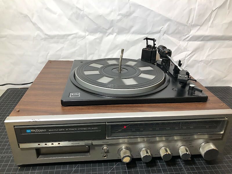 Vintage MacDonald's Instruments AM FM Stereo And Turntable | Reverb