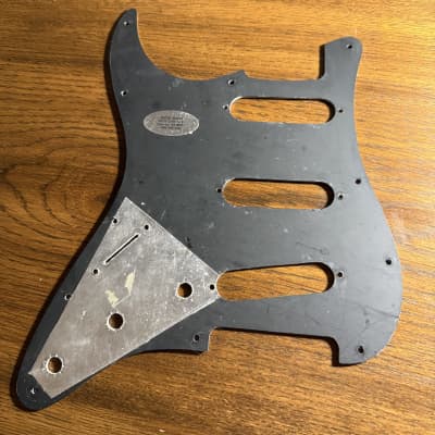 Boogie Bodies Strat Pickguard 1970s - Three-Ply Black | Reverb