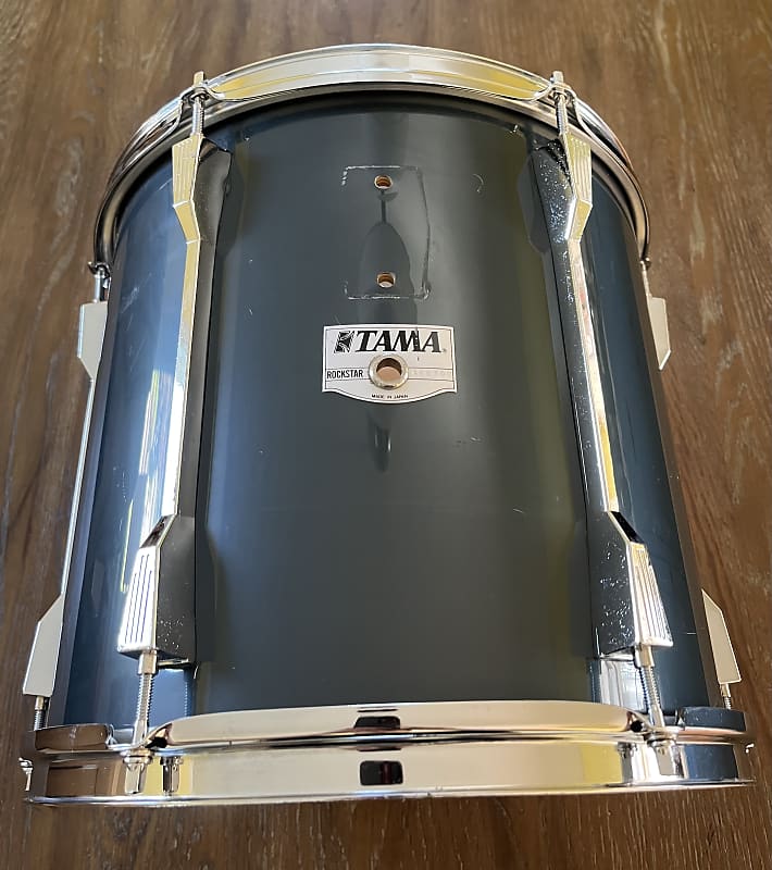 Tama Rockstar 13" Rack Tom Gun Metallic Grey Japan Free | Reverb