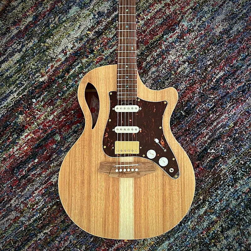 Cole Clark True Hybrid Thinline Acoustic-Electric Guitar, All | Reverb