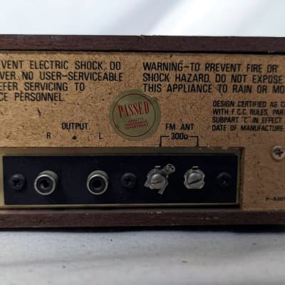 Realistic TM-102 AM/FM Stereo Tuner - 1980 - Woodgrain | Reverb