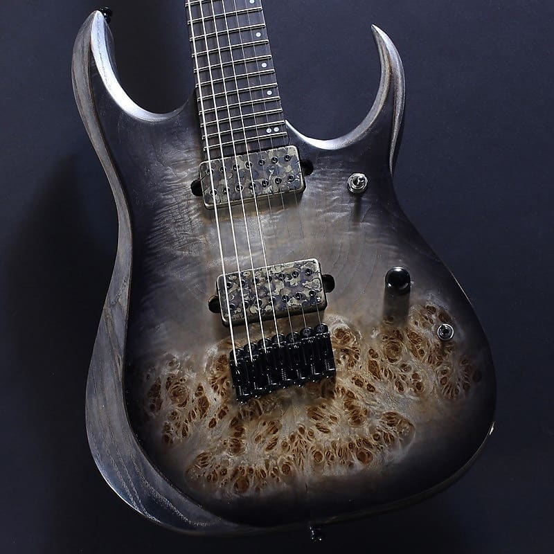 Ibanez [USED] RGD71ALPA CKF (Charcoal Burst Black | Reverb Canada