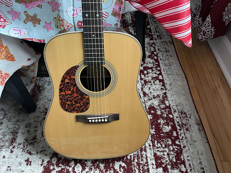 Left handed Recording King RD328 2020s | Reverb