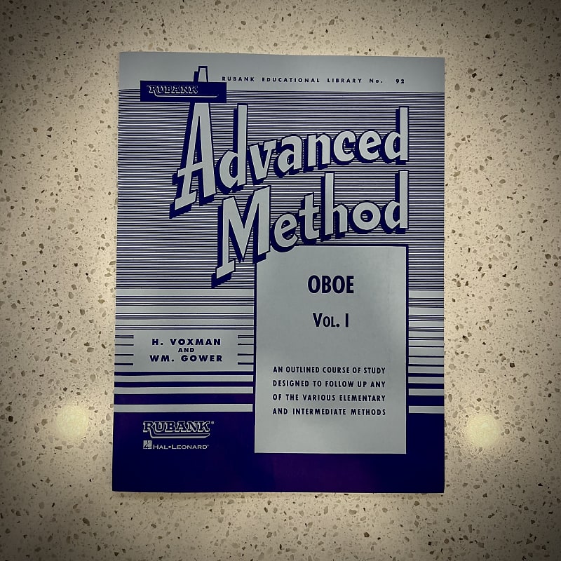 Rubank Advanced Method Oboe Vol. 1 | Reverb