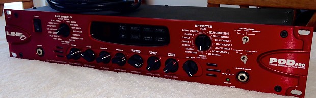Line 6 POD Pro Rack Red | Reverb