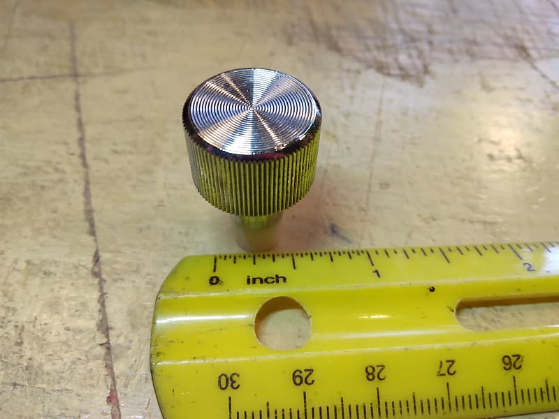 Unbranded Knob 1980s. Silver | Reverb