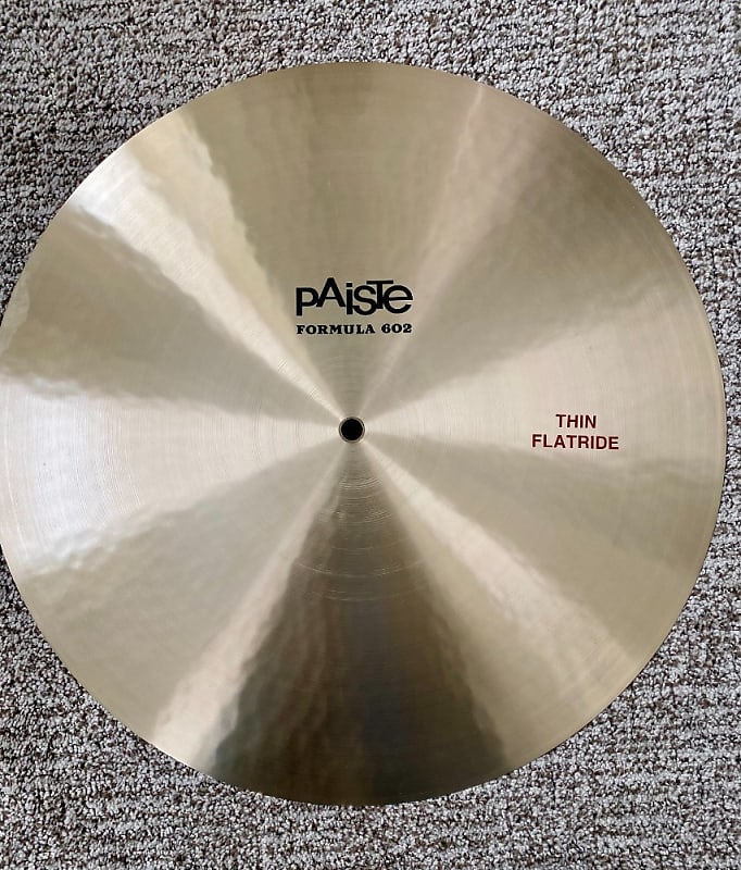 Paiste 602 Flat Ride - THIN- 2021 - 18" | Reverb
