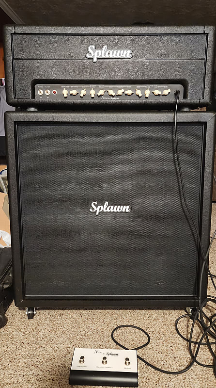 Splawn 2010 Nitro KT88 Head and 2018 4X12 Cabinet 2010 - 2018 | Reverb