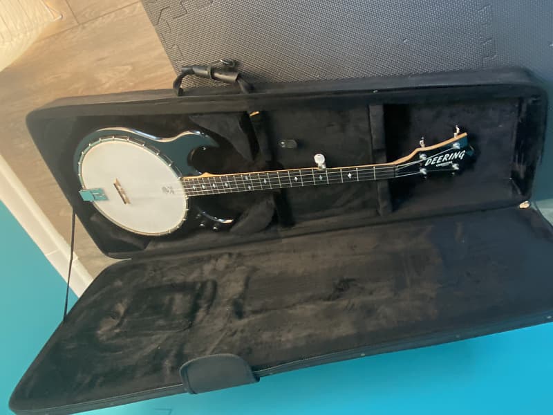 Deering Crossfire 5 String Professional Electric Banjo | Reverb UK