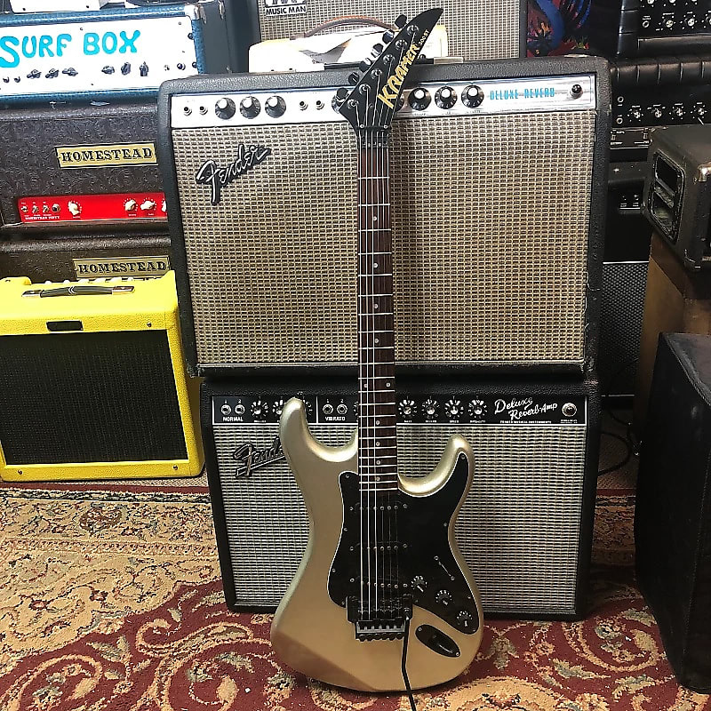 Kramer 300ST 1980s - Silver | Reverb