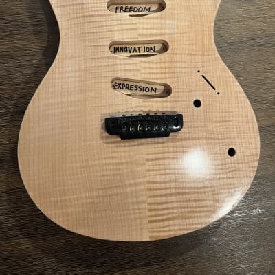 Warmoth VIP PRS/Strat style body SSS with black Gotoh 510UB | Reverb