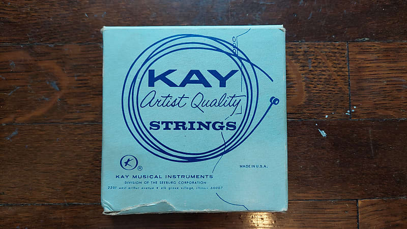 Original Vintage 1960s, Kay Guitar Strings, Case Candy.. | Reverb