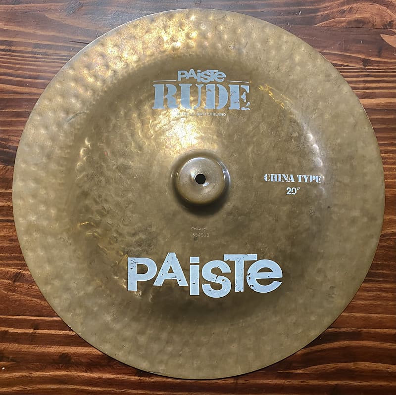 Paiste Rude 20” China - 2016 Grams - Good Condition - | Reverb