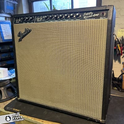 Fender AB763 Super Reverb Vintage 1965 w/ Tuki Cover + | Reverb