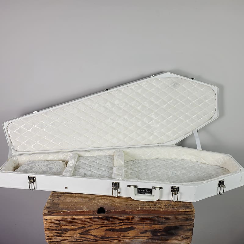 Coffin Cases Electric Guitar Case - White | Reverb