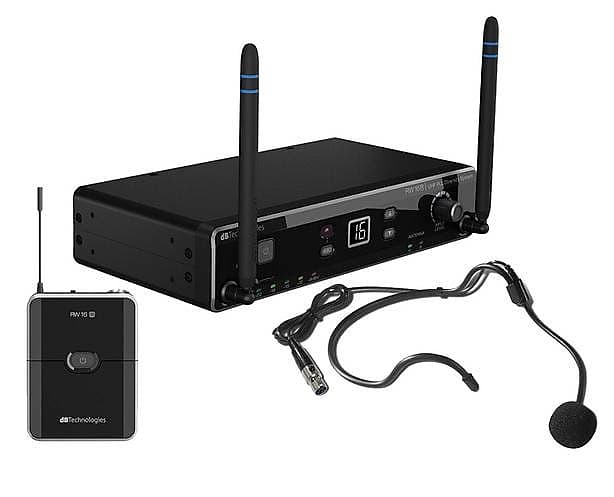 dB Technologies RW 16 BS 863-865 Mhz headset wireless mic | Reverb