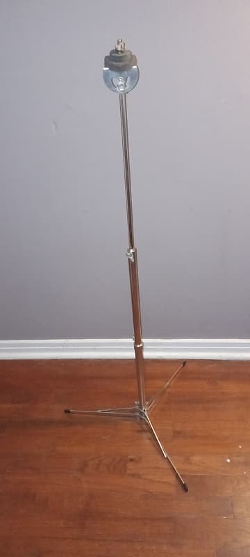 Vintage Flat Base Cymbal Stand unknown maker Ludwig style | Reverb