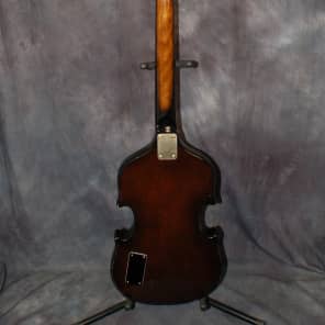 1968 Lectra Raven Bass Guitar Matsumoku Made Scroll Top | Reverb