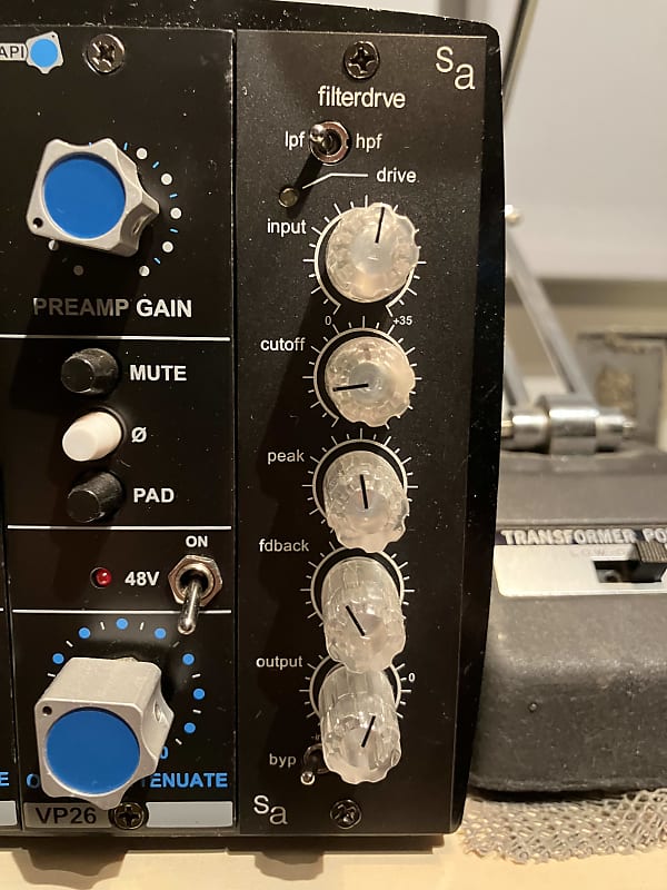 Singular Audio filter drive 500 series 2023 - black | Reverb