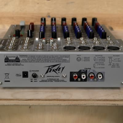 Peavey PV8 8-Channel Compact Mixer "Excellent Condition" | Reverb